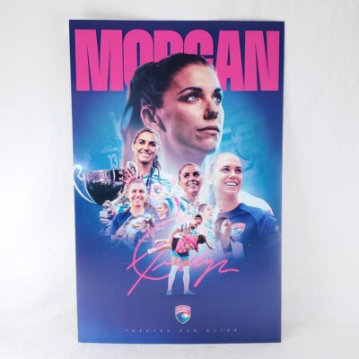 Alex Morgan Final Game Poster 11" x 17"- September 8th 2024 - 15k Made ...