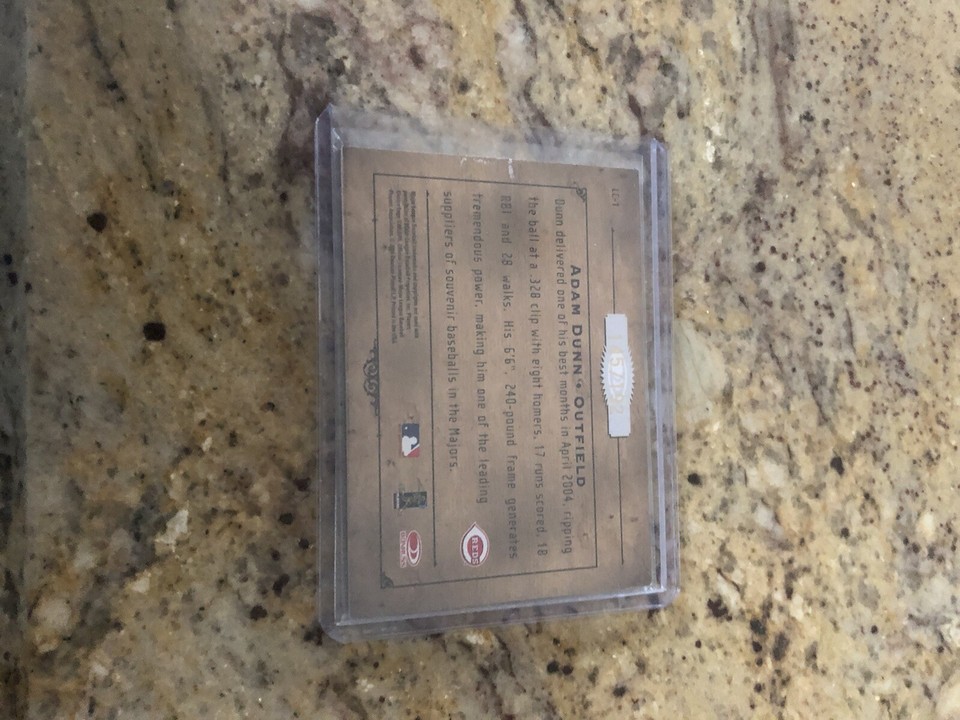 2004 DONRUSS LUMBER CUTS ADAM DUNN AUTO AUTOGRAPH 145/192 | eBay