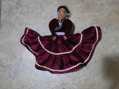 Vintage Navajo Made Doll Signed by Pearl Joe | eBay