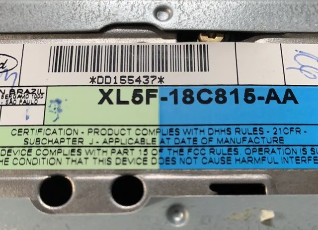 Remanufacture Service for 2001-2004 Ford Escape Ranger Mach Mp3 Radio ...
