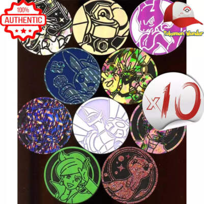 Lot of 10x Official Pokemon TCG Coins | eBay