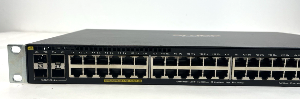 HP Aruba 2540 POE+ Switch. 48 Ports. JL357A | eBay UK