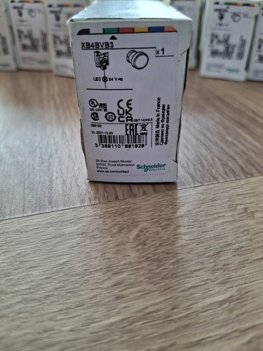 Schneider Electric XB4BVB3, Pilot Lite 24V Green LED | eBay UK