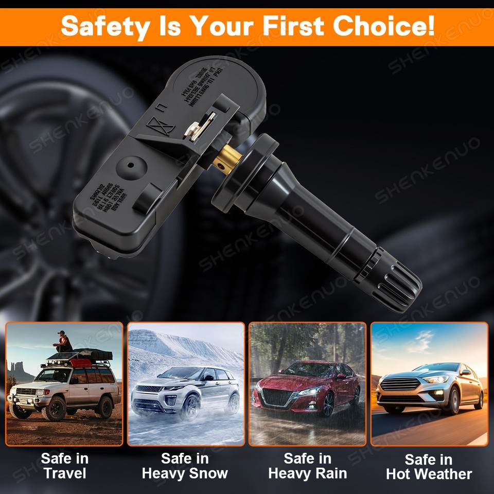 4pcs Tire Pressure Sensor TPMS 56029398AB For Dodge Chrysler Jeep RAM ...