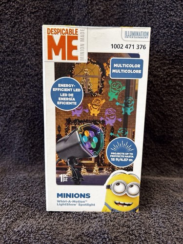 Despicable Me Minions Whirl-A-Motion Light show Spotlight | eBay