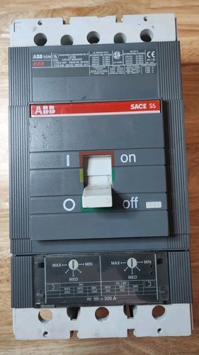 ABB S5N SACE S5 600V 300A 3-Pole Circuit Breaker ZR-2425 | eBay