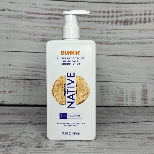 Native Dunkin 2-in-1 Shampoo & Conditioner Blueberry Cobbler Limited ...