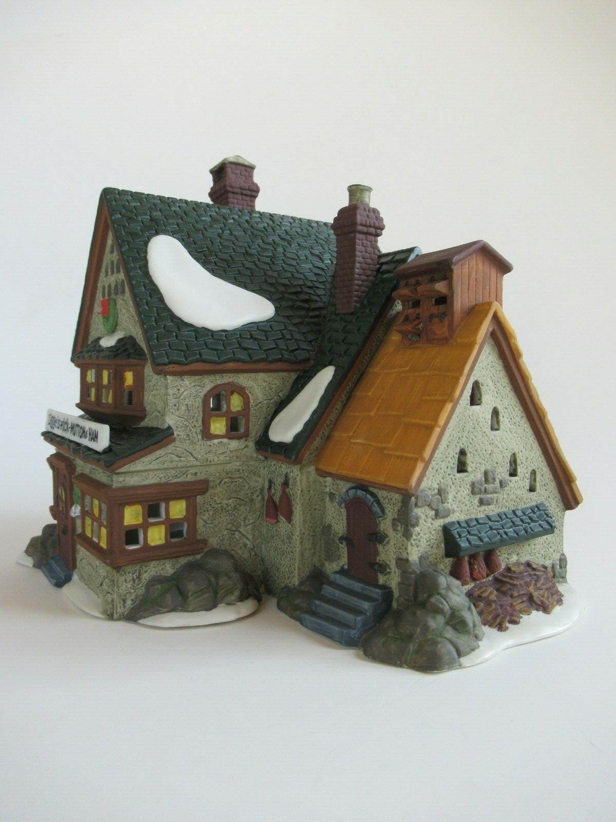 Department 56 Dickens' Village Lighted 58220 "Giggelswick Mutton & Ham ...
