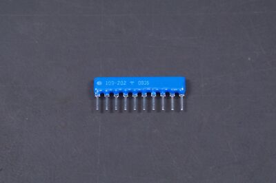 109-202 Vishay Resistor Network Array 10 Pin SIP A31U29932-5 VTF109 ...