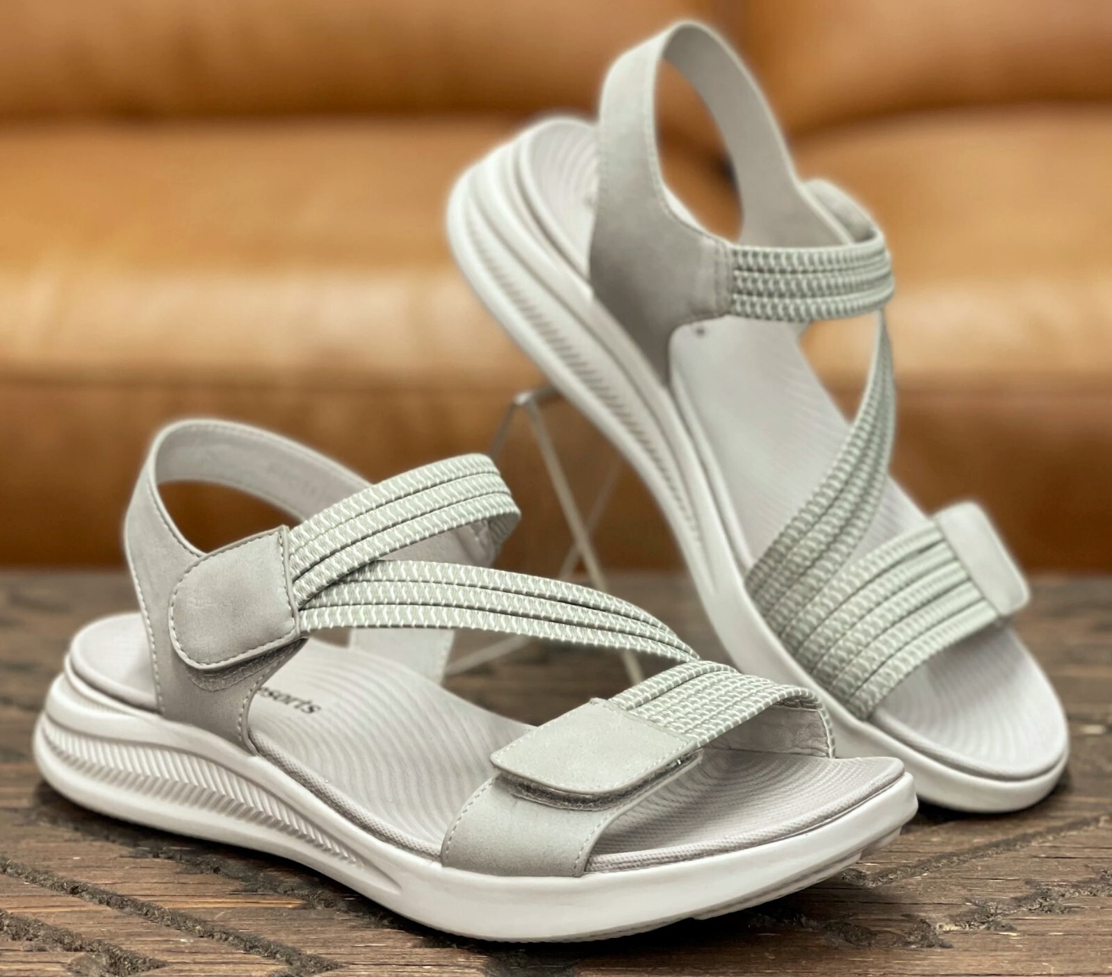 CC Resorts Shoes Cloud Comfort Footbed Sandals elastic strap CC Resorts ...