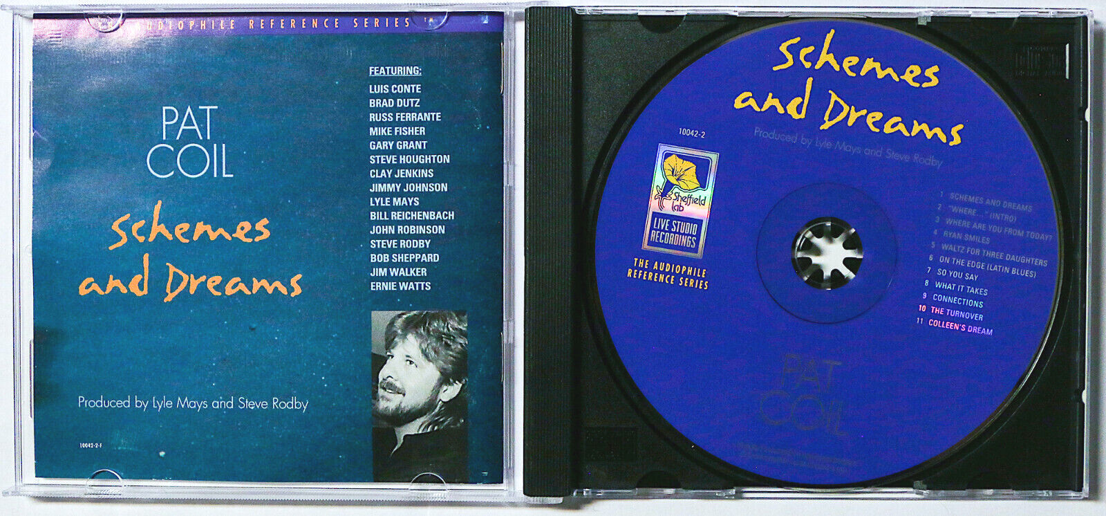 PAT COIL Schemes And Dreams CD Sheffield Lab AUDIOPHILE LYLE MAYS ...