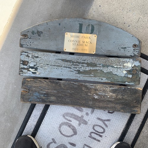 Connie Mack Stadium Shibe Park Seat Pieces | eBay
