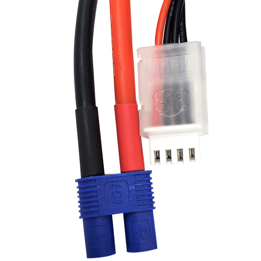 NHX Muscle Pack 3S 11.1V 2200mAh 25C Lipo Battery w/ EC3 / EZ6 Charger ...