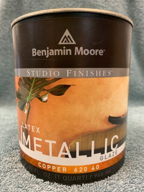 Benjamin Moore Studio Finishes Metallic Latex Glaze - Copper, 1 qt (620 ...