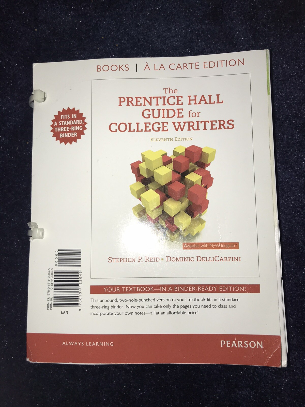 The Prentice Hall Guide for College Writers, Books a la Carte Edition ...