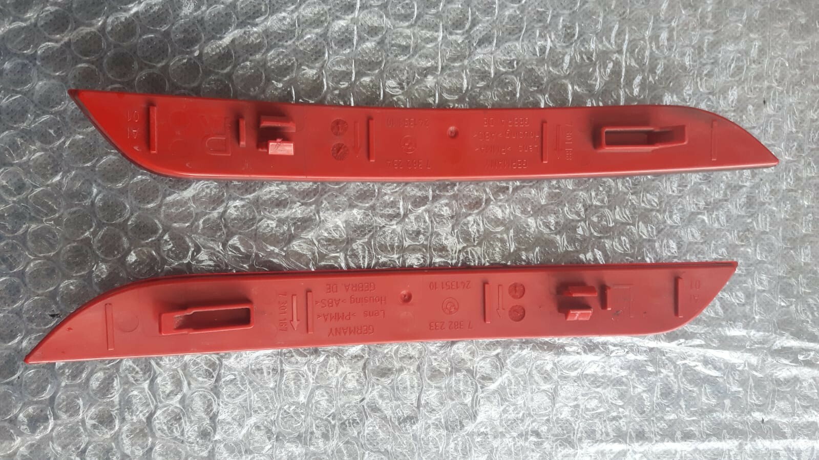 Rückstrahler Original BMW 3er 4er rechts und links 63147382234-233 ...