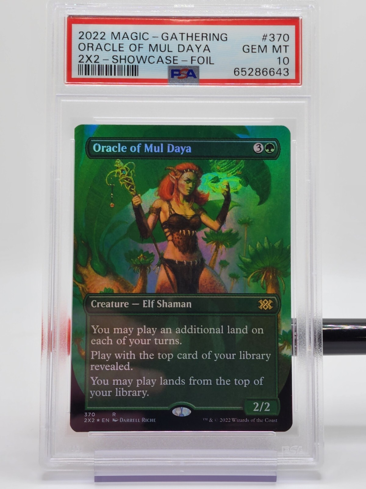 MTG Double Masters '22 - PSA 10 GEM MINT - Oracle of Mul Daya ...