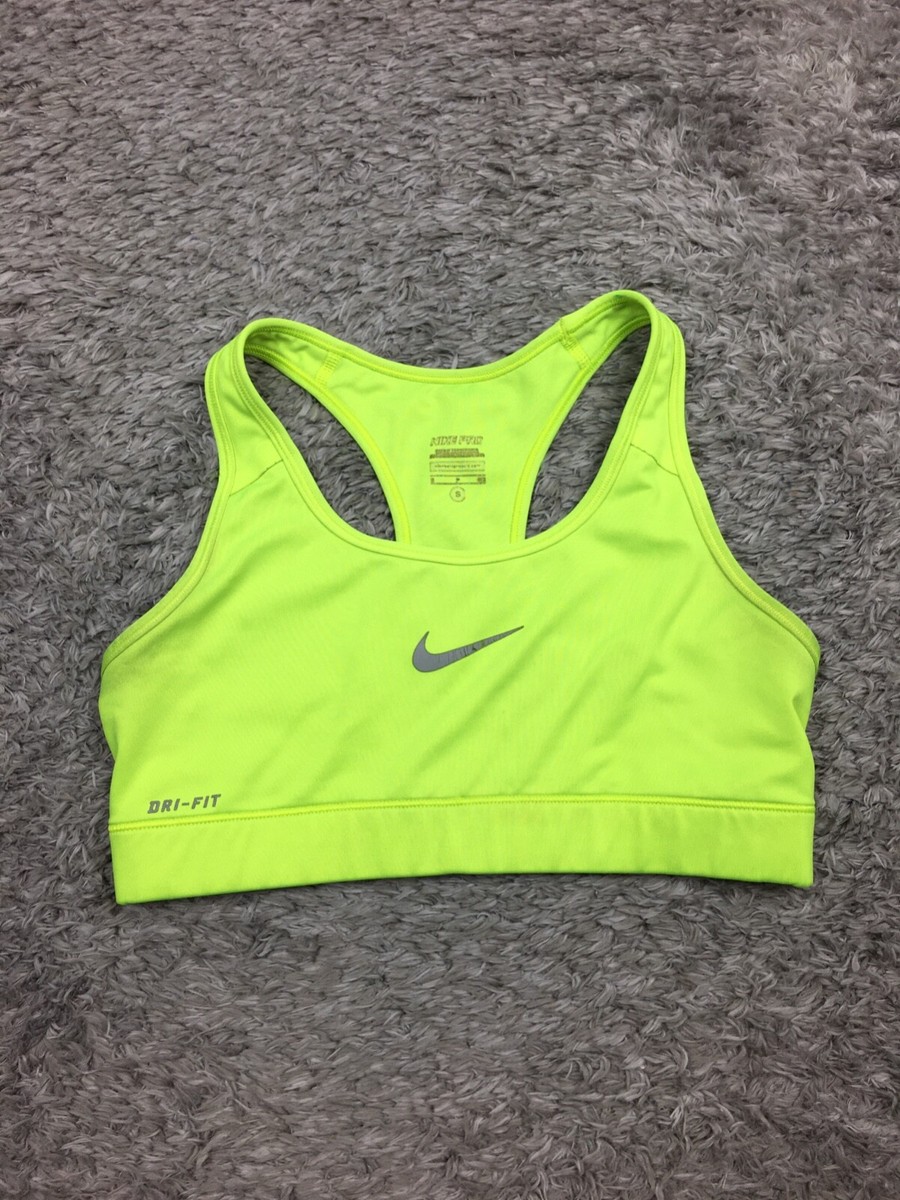 Nike Pro Sports Bra Neon Nike Performance INDY PLUNGE BRA Sport Bh