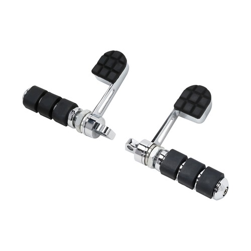 Foot Pegs Footrest Heel Rest Fit For Harley Sportster XL 883 1200 ...