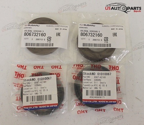 set of 4 Genuine Subaru Cam Oil Seal For Forester Legacy Outback Baja ...
