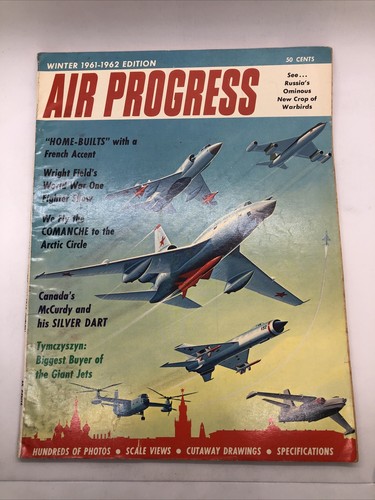 Air Progress Aviation Magazine Winter 1961-1962 Edition | eBay