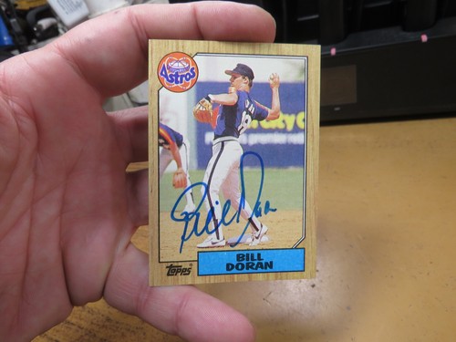 autograph card Topps 1987 Bill Doran 472 | eBay