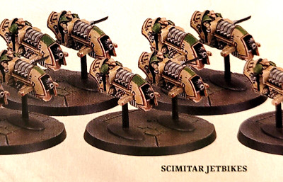 Legions Imperialis 3 Scimitar Jetbikes Legion Fast Attack Astartes ...