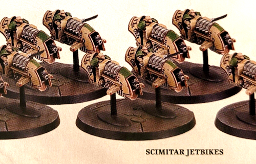 Legions Imperialis 3 Scimitar Jetbikes Legion Fast Attack Astartes ...