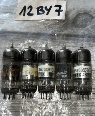 4 TUBES TEKTRONIX 12BY7 Electronic + 1 Offerte Divers | eBay