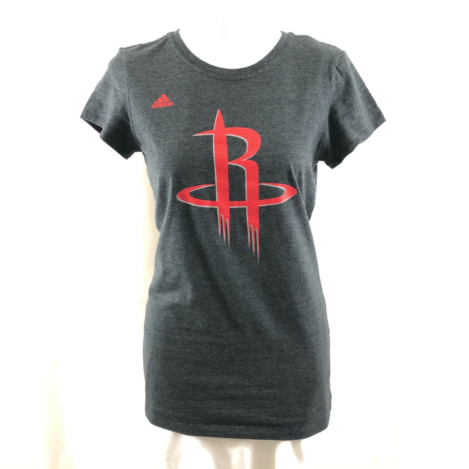 NBA Houston Rockets Womens T Shirt Harden 13 Short Sleeve Gray Adidas ...