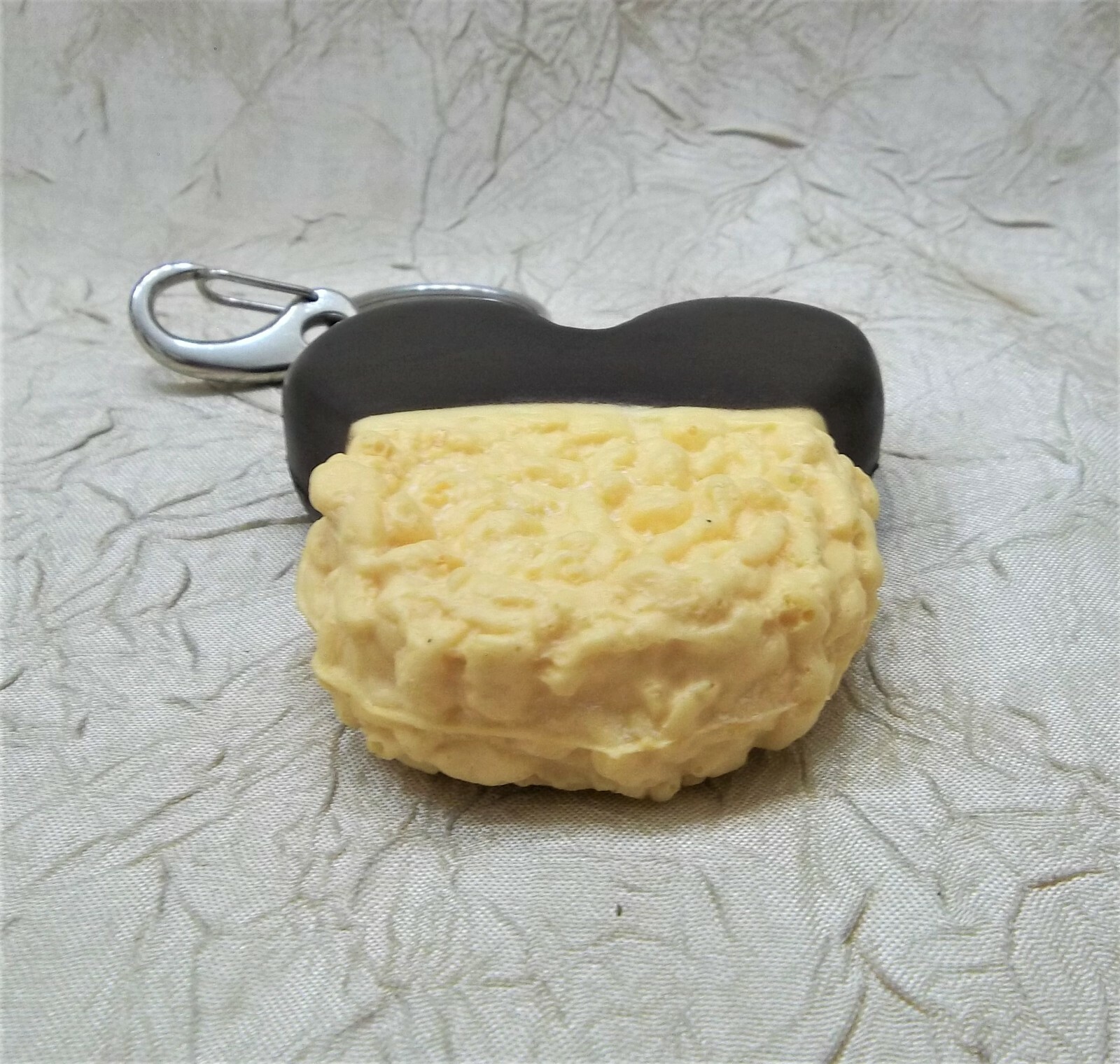 Disney Parks Exclusive Mickey Rice Crispy Treat with Chocolate Key Ring ...