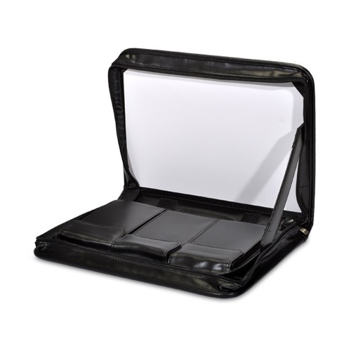 3M MPro110 PORTABLE PRESENTATION KIT BLACK LEATHERETTE BINDER | eBay