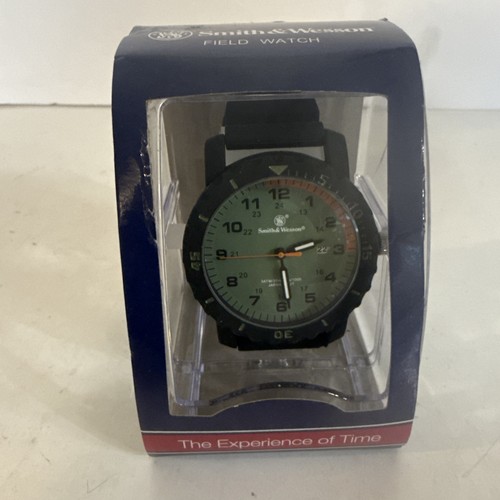 Smith & Wesson Military Commando Black Mens Wrist Watch | eBay