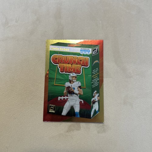 2023 Panini Donruss Justin Herbert Crunch Time SP #CT-2 Los Angeles ...
