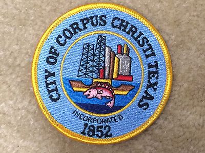 #5038 CITY OF CORPUS CHRISTI TEXAS Embroidery Sew On Applique Patch | eBay
