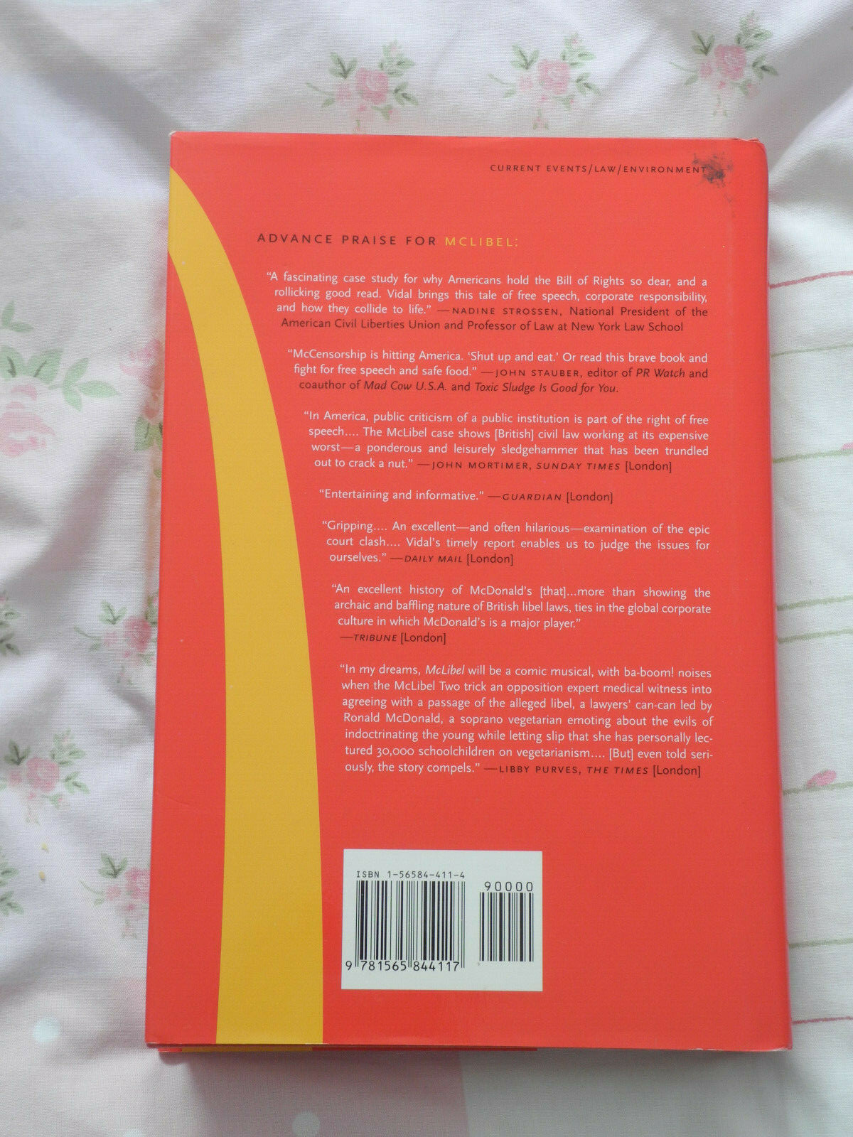 Mclibel: Burger Culture on Trial by John Vidal (Hardback, 1997 ...