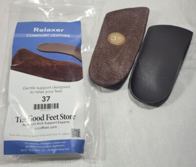 The Good Feet Store Comfort Leather Relaxer 37 Arch Support | eBay