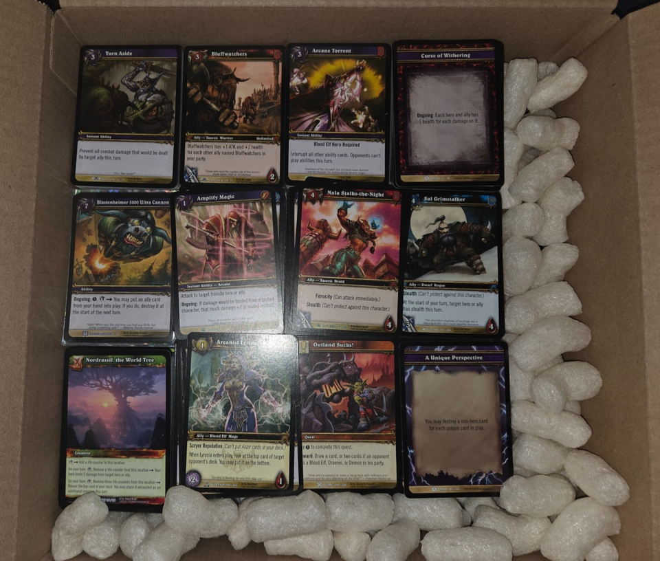 World of Warcraft TCG: Giant Lot 4000+ Cards + 8 EPIC Cards Included | eBay