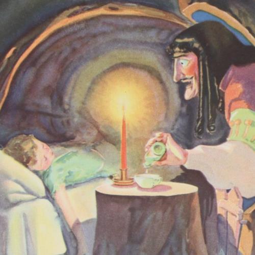 PETER PAN 1931 Bookplate Print Full Color ROY BEST Illustrator CAPTAIN ...