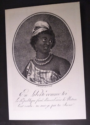 RARE POSTCARD 150th ANNIVERSARY OF THE FRENCH REVOLUTION ABOLITION OF ...