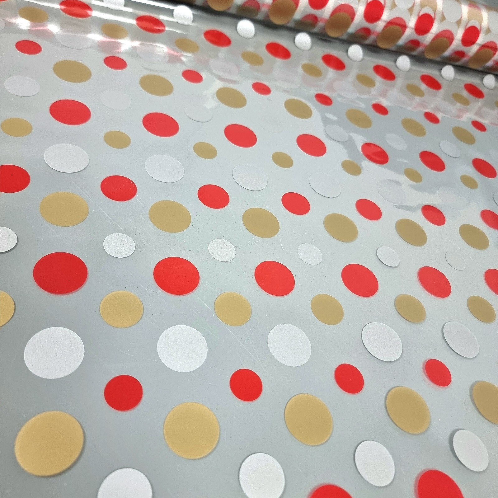 Christmas Cellophane CLEAR Present Gift Wrapping CHOOSE FROM VARIETY OF ...