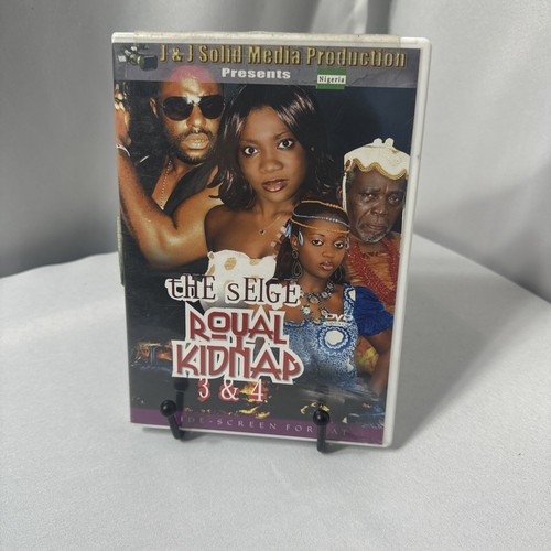 The Siege Royal Kidnap 3 & 4 RARE Nigerian OOP DVD, Jim lyke, Jackie ...