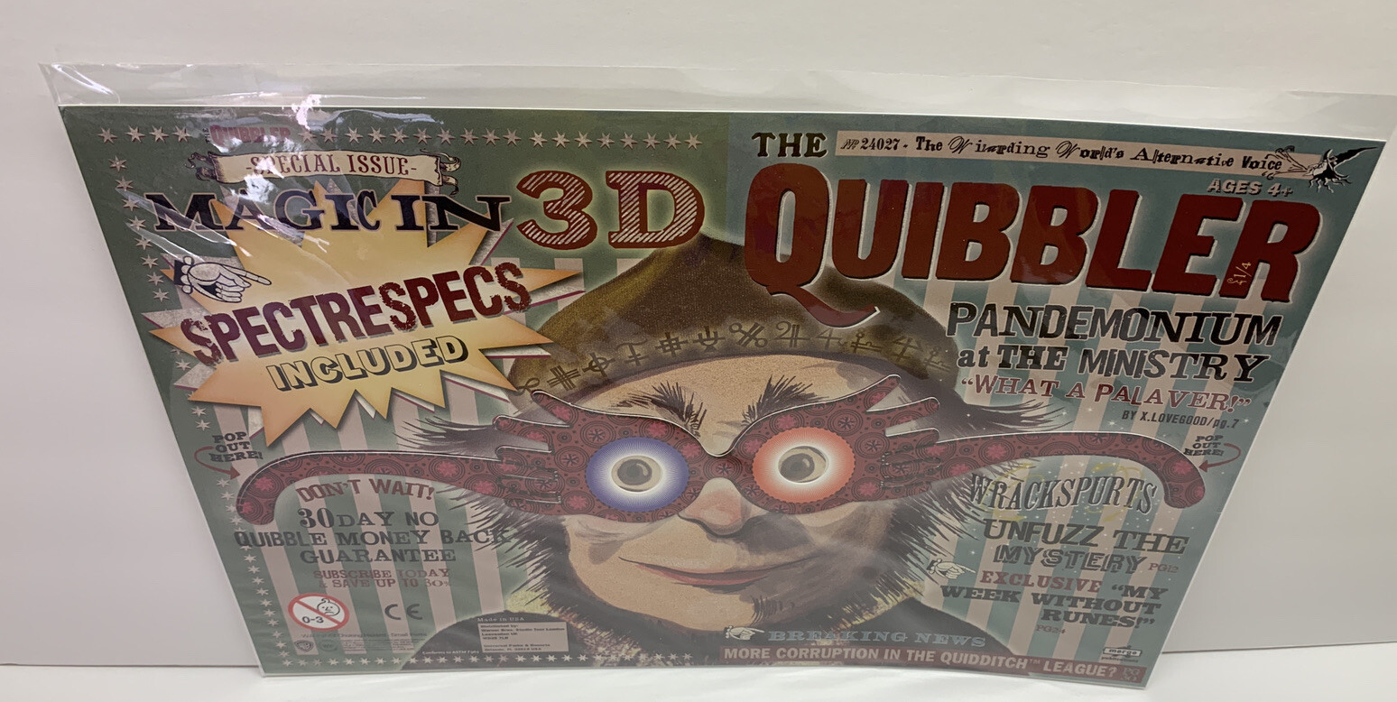 Universal Studios Wizarding World Harry Potter The Quibbler ...