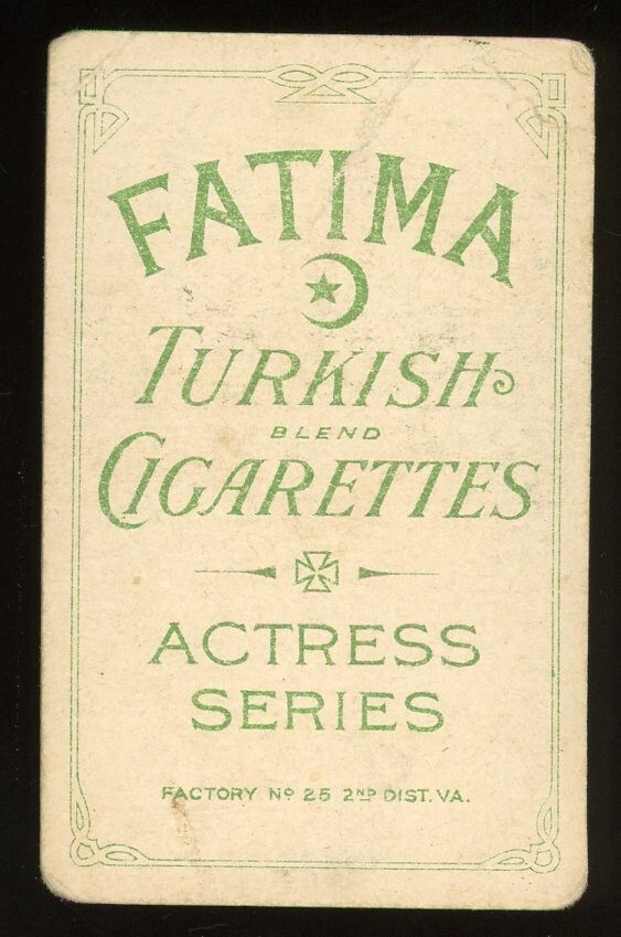 1910 T27 Fatima Cigarettes Actresses Gertrude Vanderbilt | eBay