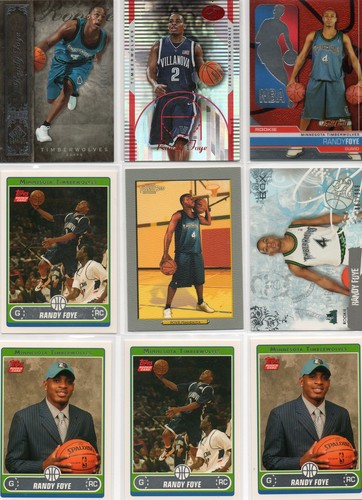 41 CARD ROOKIE LOT 2006-07 Randy Foye REFRACTOR/FINEST/CHROME (G48) | eBay