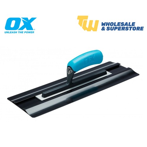 OX Tools Pro 18" SemiFLEX Plastic Plastering Finishing Trowel with ...