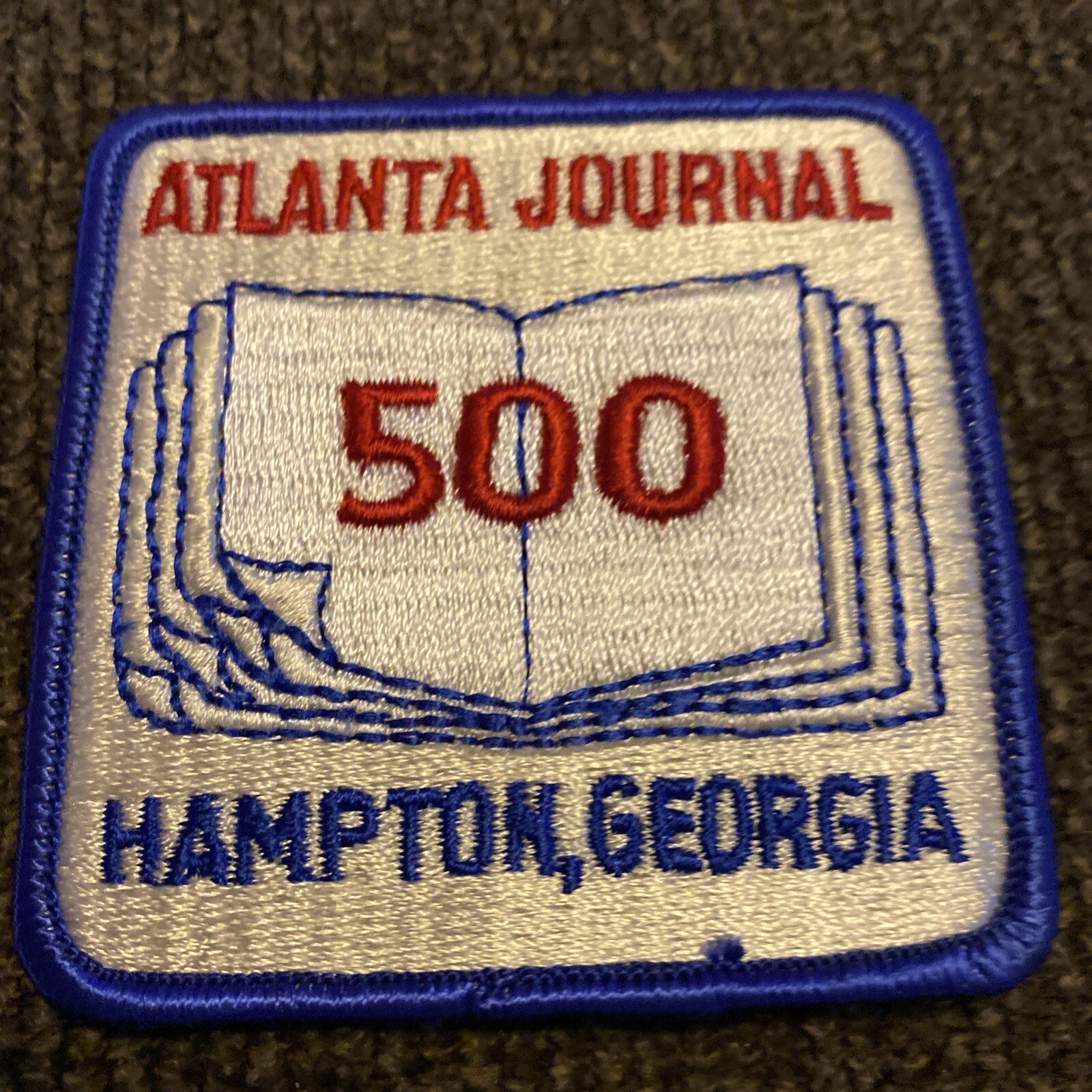 VTG ATLANTA JOURNAL 500 Hampton Georgia Iron On Racing Patch | eBay