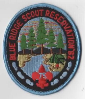 1982 Blue Ridge Scout Reservation BLU Bdr. [VA541] | eBay