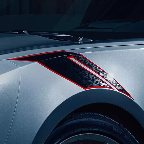 2016-2019 Chevrolet Camaro Fender Hash Mark Decal Pkg 84687286 Blk w ...
