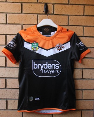 Wests Tigers Womens 2018 ISC NRL Jersey Size 10 Watkins BNWT Brand New | eBay